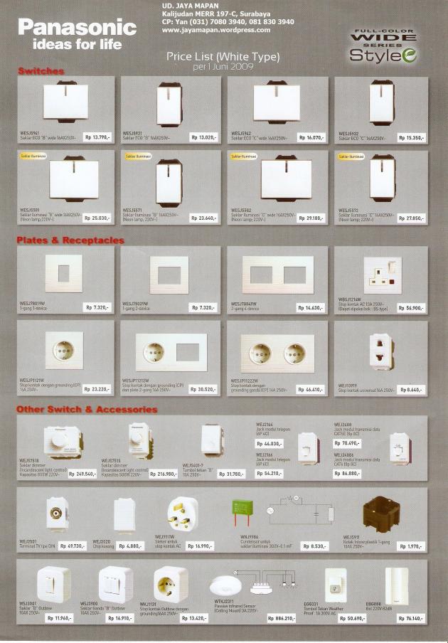 PANASONIC | TOKO LISTRIK SURABAYA